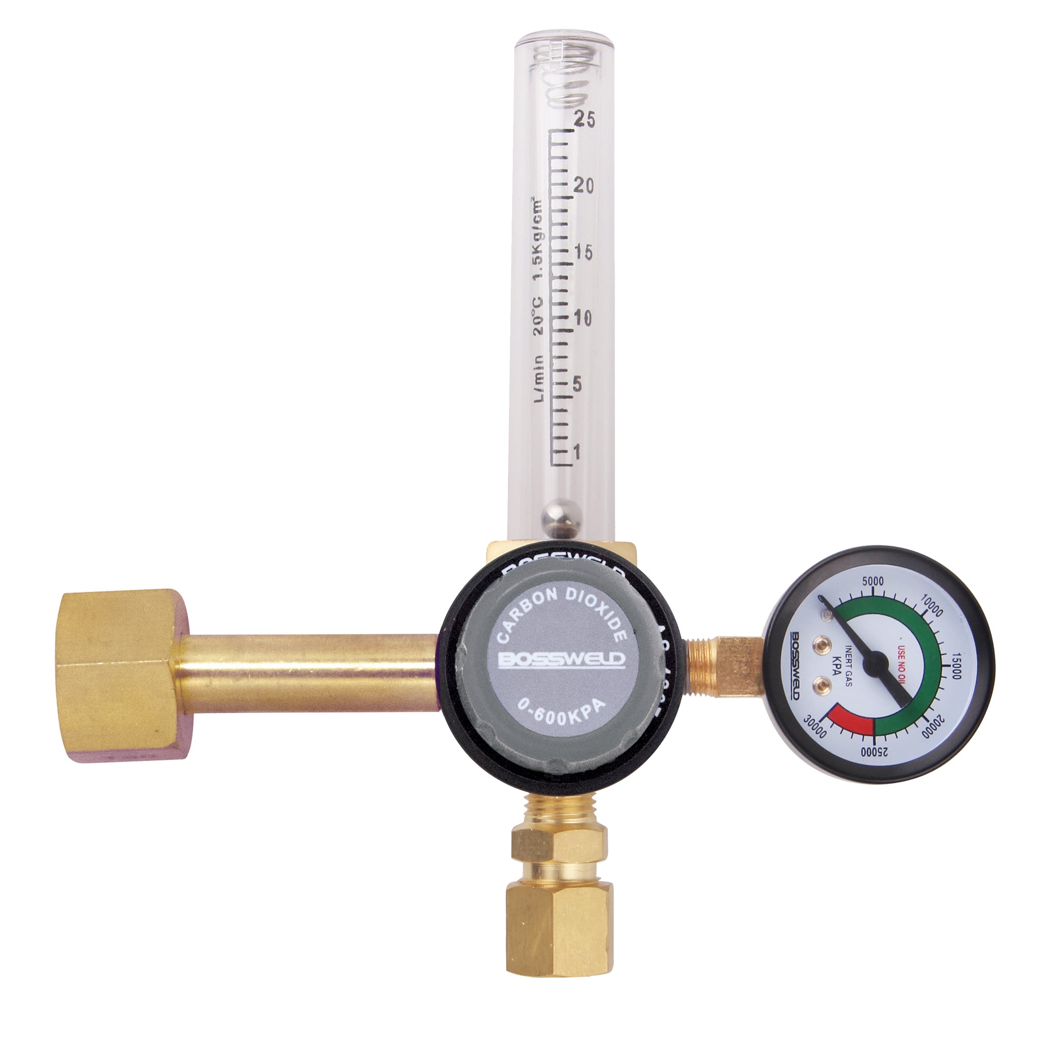 BOSSWELD CO2 Dual Stage Regulator – A&S Welding & Electrical