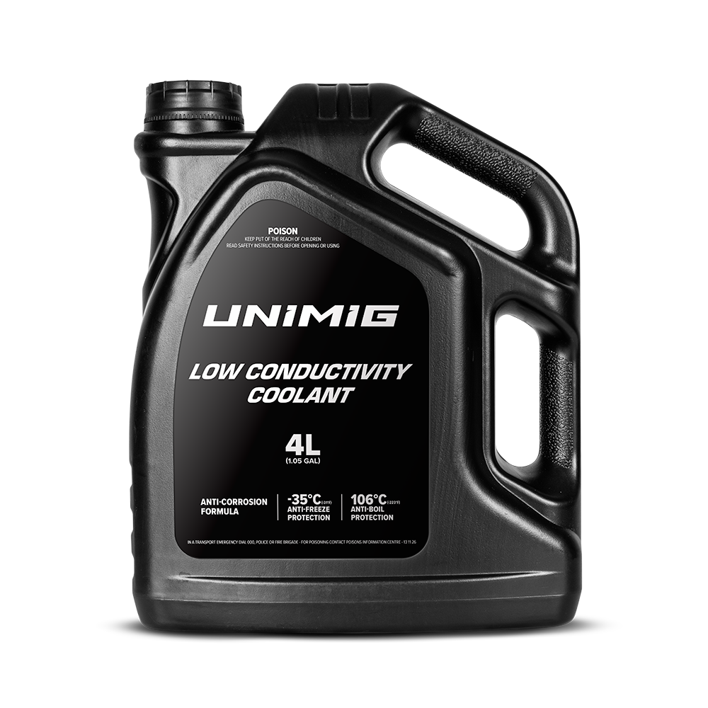 UNIMIG Low-Conductivity Coolant 4L – A&S Welding & Electrical