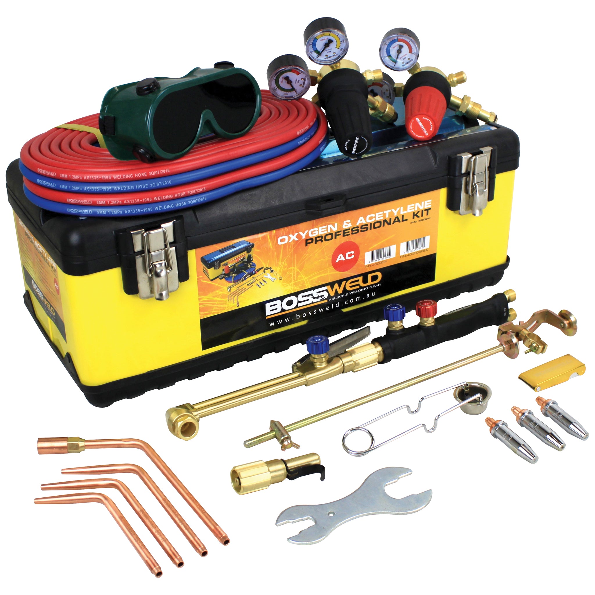 BOSSWELD Oxygen/LPG Cutting & Welding Kit – A&S Welding & Electrical